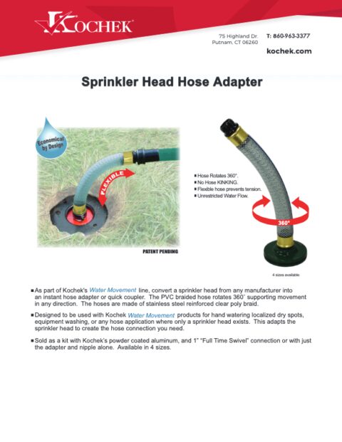 Irrigation Sprinkler Head Connections Documents - Kochek Dynamic Fluid ...